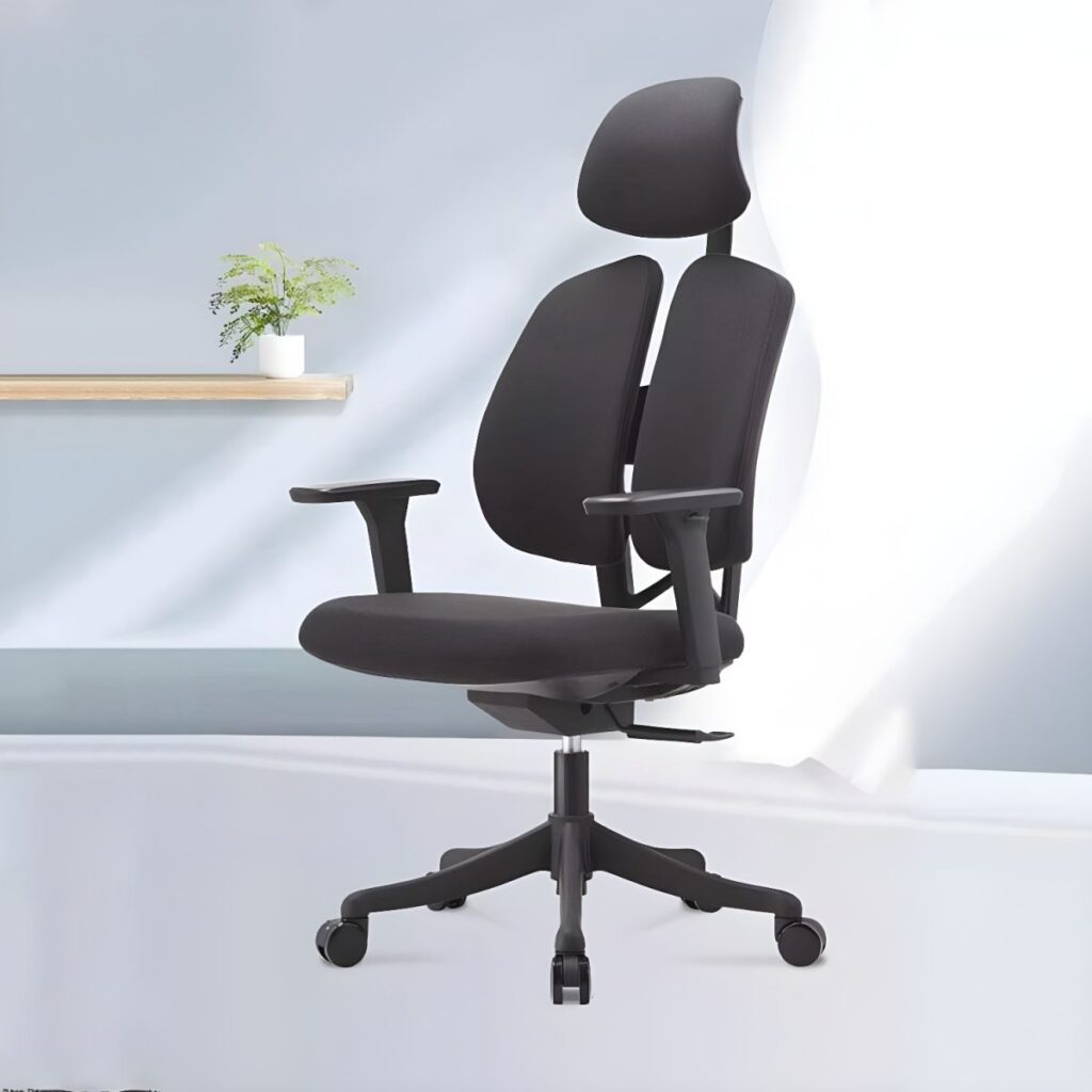 Dual Orthopedic Office Seat – Shine office furniture