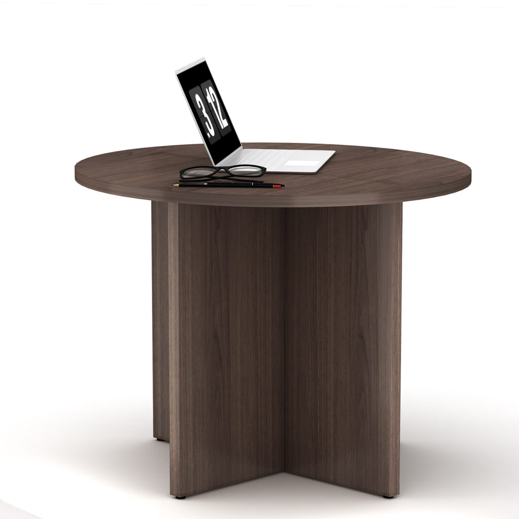 4-Seater Office Round Conference Table – Shine office furniture