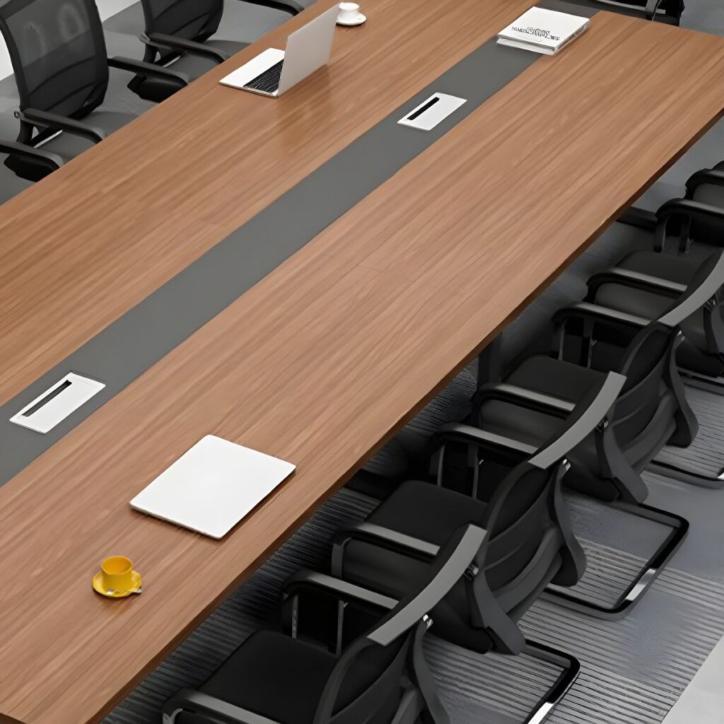 2.4M Rectangular Office Conference Table – Shine office furniture