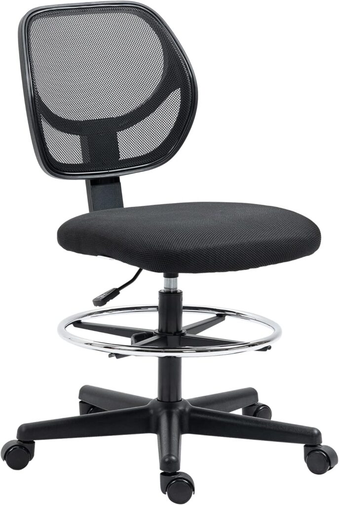 Height Adjustable Ergonomic Cashier Office Seat – Shine office furniture