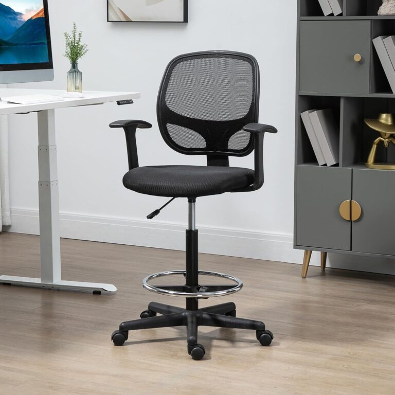 Height Adjustable Ergonomic Cashier Office Seat – Shine office furniture