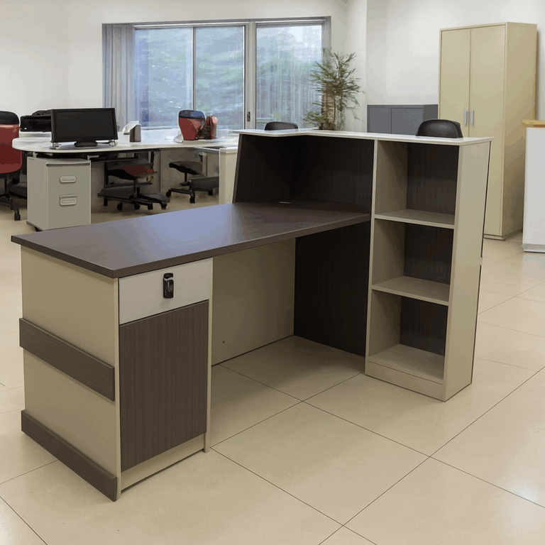 1.6M Reception Office Desk – Shine office furniture